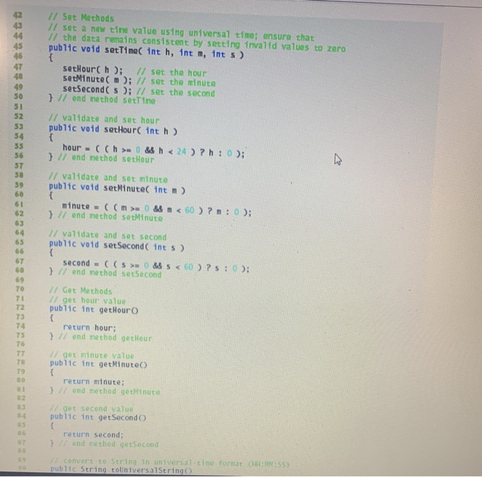 Solved ROGRAMMING OUTPUT For each of the given program | Chegg.com