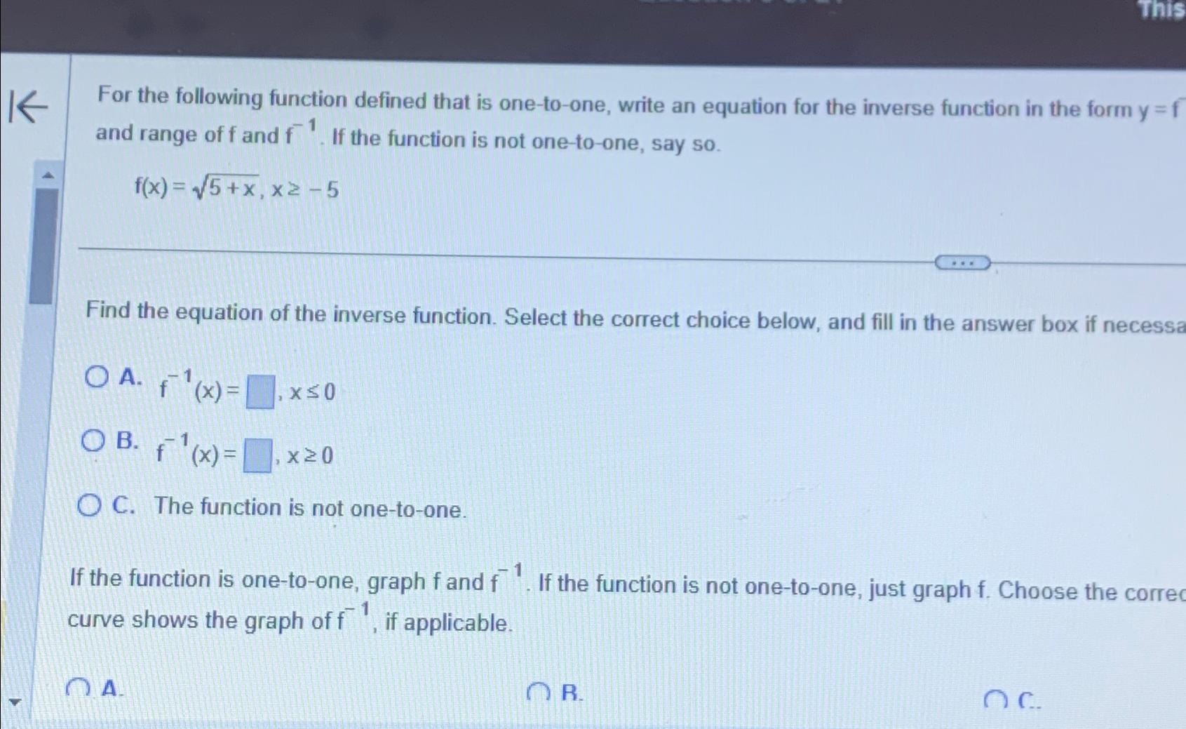 Solved For the following function defined that is | Chegg.com