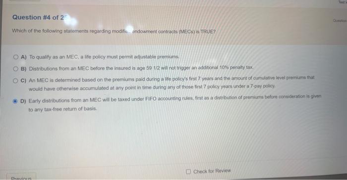 Solved Which of these does the NAIC model regulation on | Chegg.com