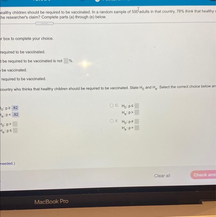 Solved blurry pictures random sample is 500 adults78% think | Chegg.com