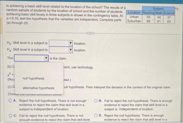 Solved Is achieving a basic skill level related to the | Chegg.com