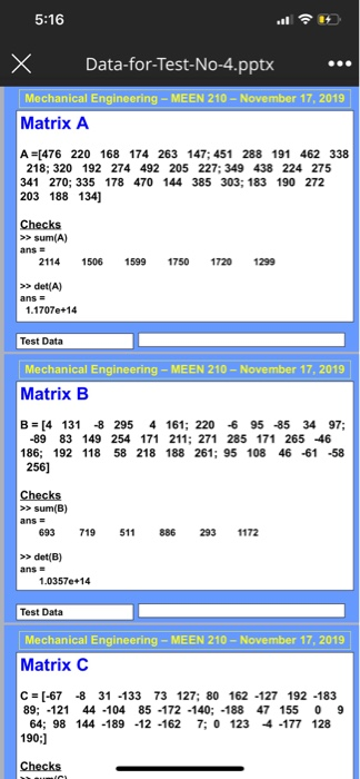 Solved Problem No. 4 (30 pts) Write a function in MATLAB® | Chegg.com