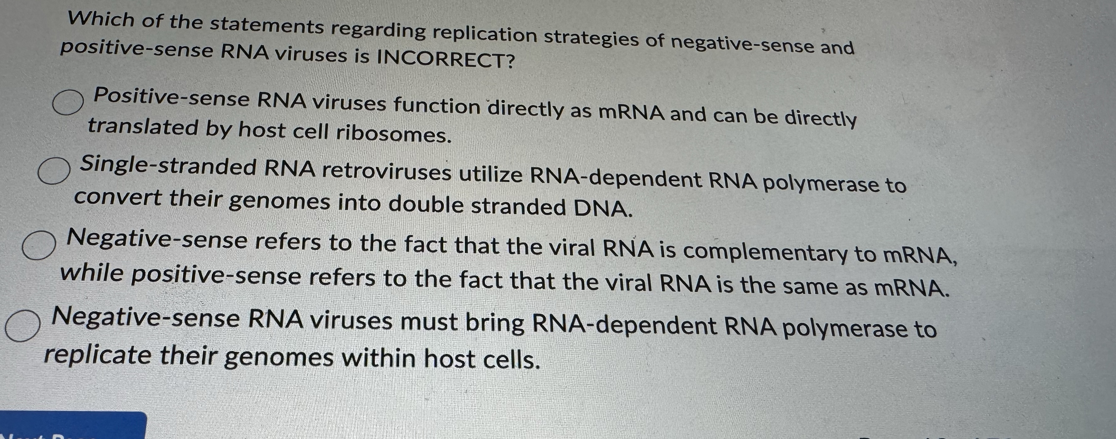 Solved Which of the statements regarding replication | Chegg.com