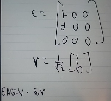 Solved can you explain why cant we do a matrix | Chegg.com