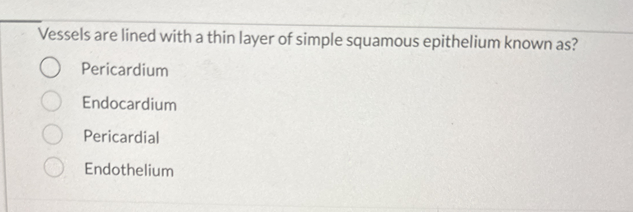 Solved Vessels are lined with a thin layer of simple | Chegg.com