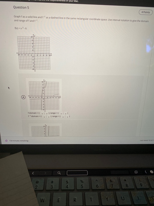 Solved your Mac Question 5 4 Points Graph fas a solid line | Chegg.com