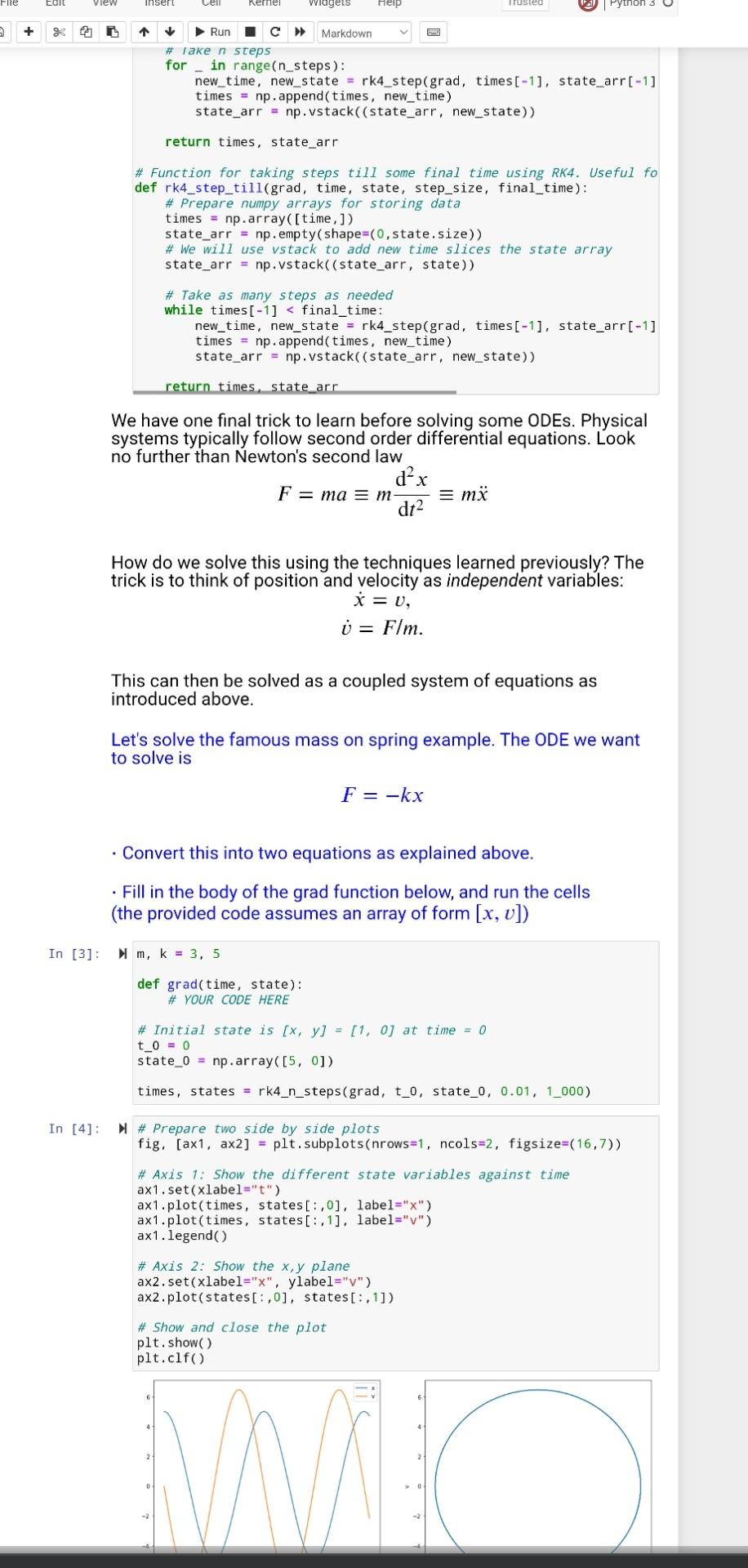 Solved We will state now without proof the formula for RK4 | Chegg.com