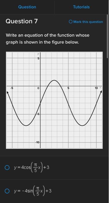 Solved Write an equation of the function whose graph is | Chegg.com