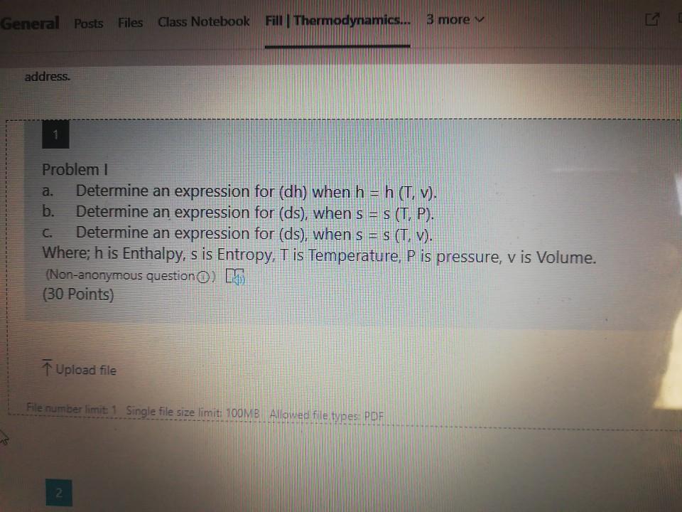 Solved General Posts Files Class Notebook Fill | | Chegg.com
