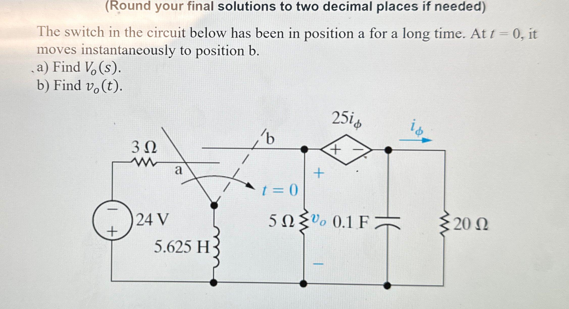Solved (Round your final solutions to two decimal places if | Chegg.com