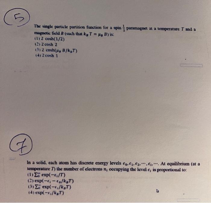 Solved Consider a system of three distinguishable particles | Chegg.com