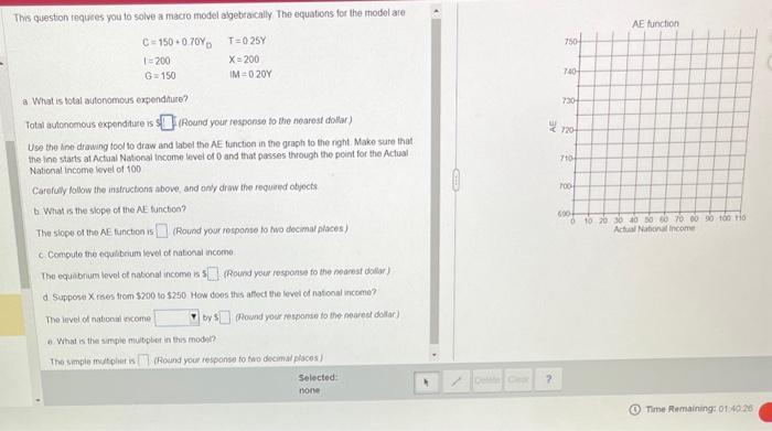 Solved This question requies you to solve a maco model | Chegg.com