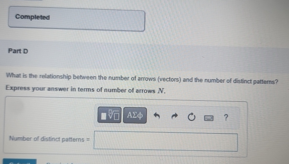 Solved CompletedPart DWhat is the relationship between the | Chegg.com