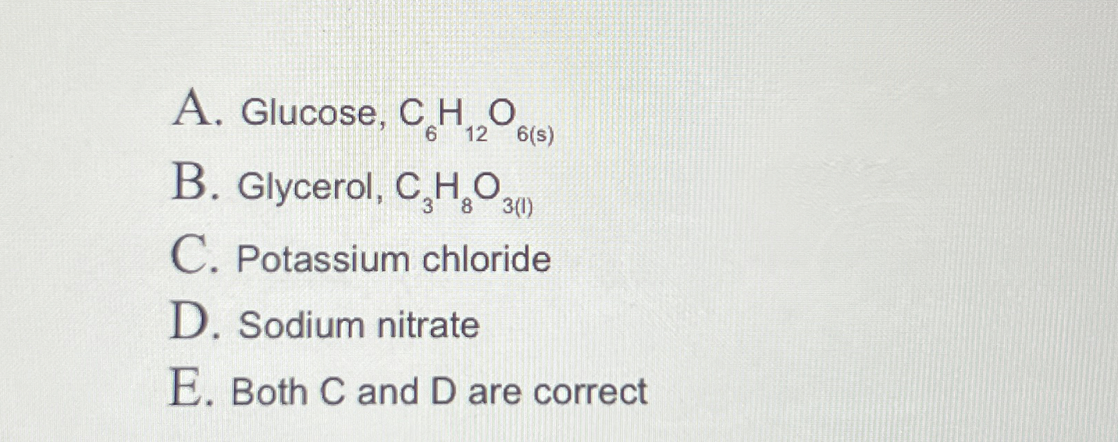 Solved Which of the following ionic substances dissolve in | Chegg.com