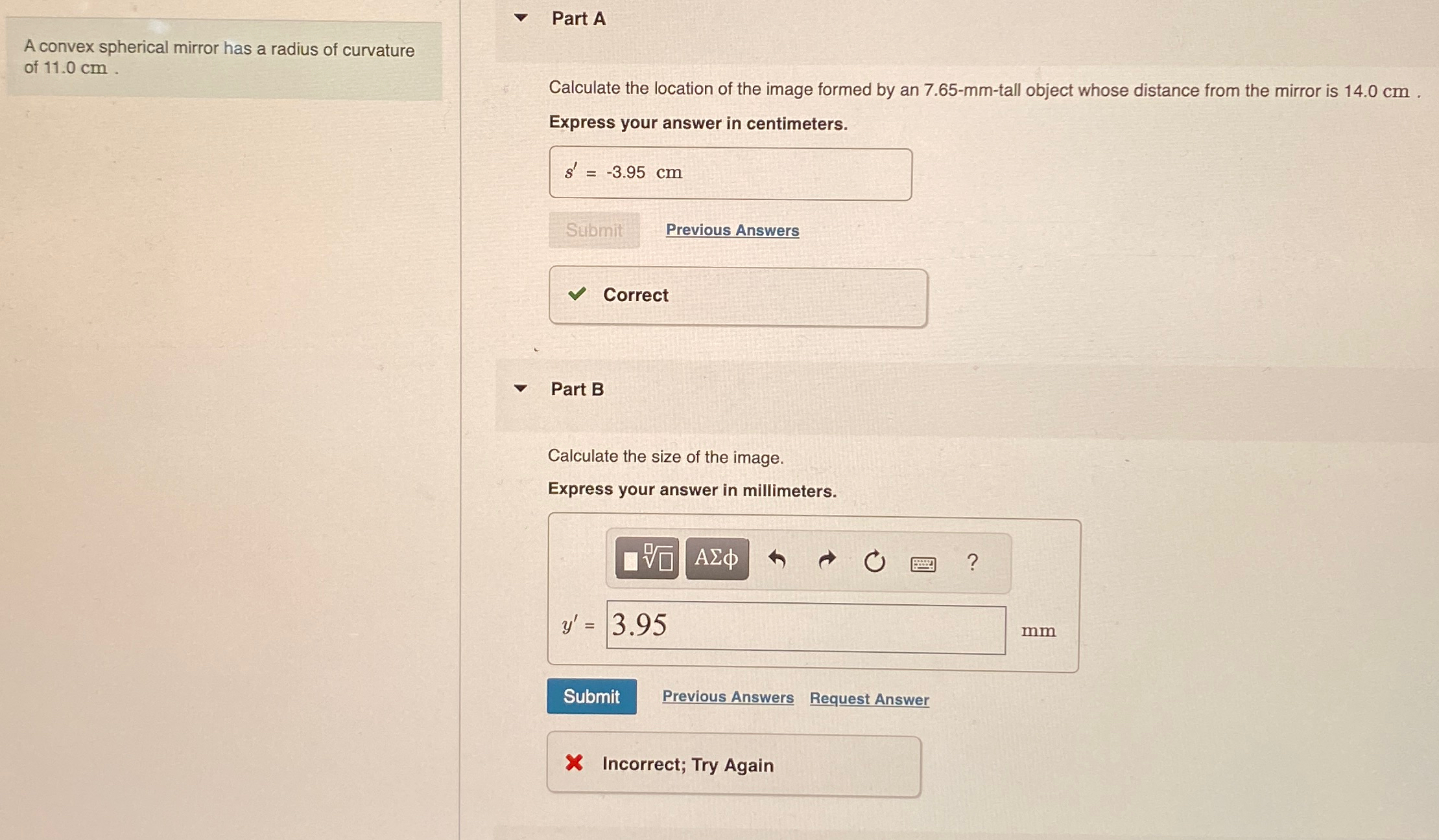 Solved Need some help solving Part B of this step by step. | Chegg.com