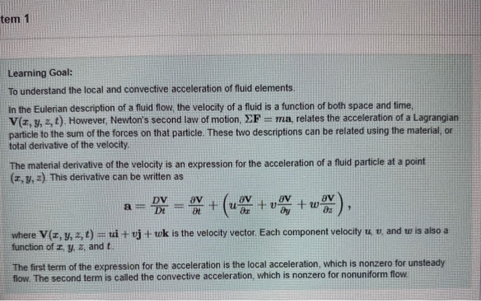 Solved tem 1 Learning Goal: To understand the local and | Chegg.com