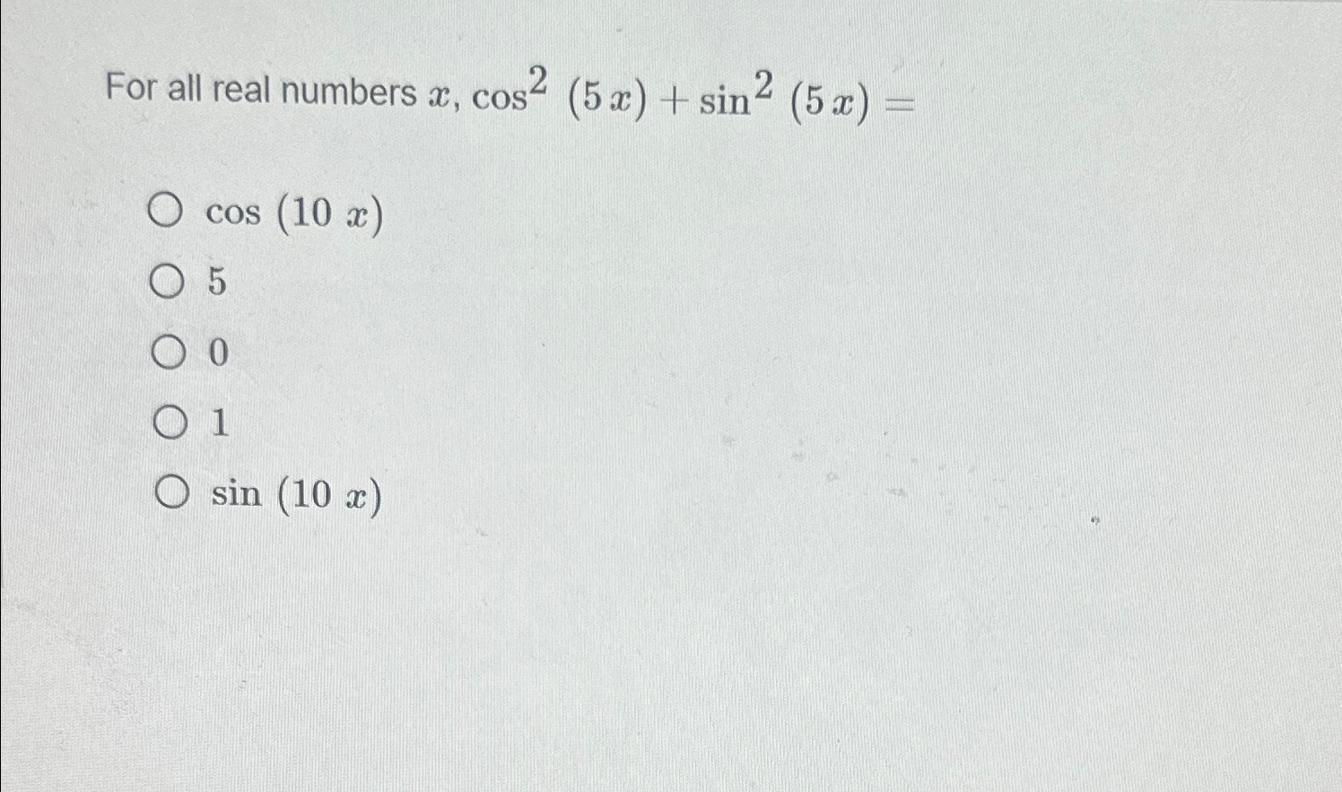 Solved For all real numbers | Chegg.com