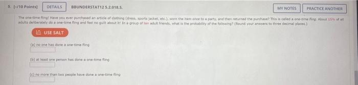 4. 25/10 Points DETAILS PREVIOUS ANSWERS | Chegg.com