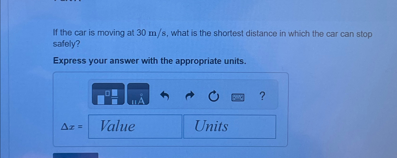 Solved A car has a mass of 1700kg. ﻿If the driver applies | Chegg.com