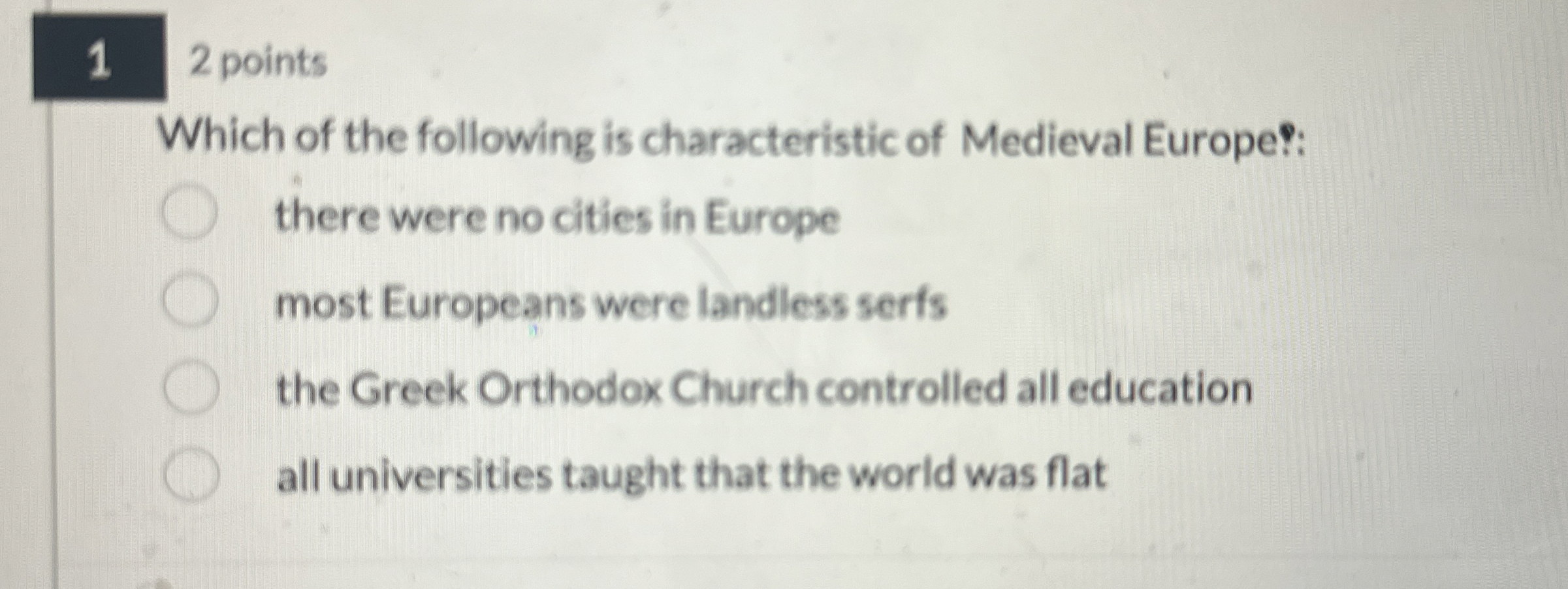 Solved 12 pointsWhich of the following is characteristic of | Chegg.com Solved 12 pointsWhich of the following is characteristic of | Chegg.com