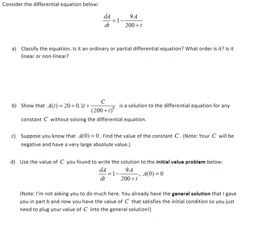 I mostly need help with part B, ﻿but all the | Chegg.com