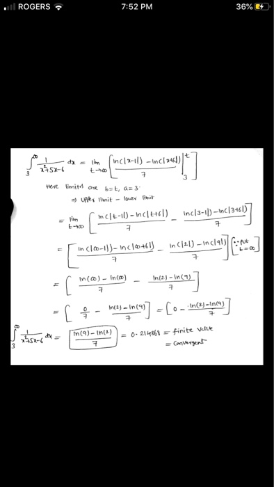 Solved Is ln(infinity) - ln(infinity) undifined ??? how can | Chegg.com