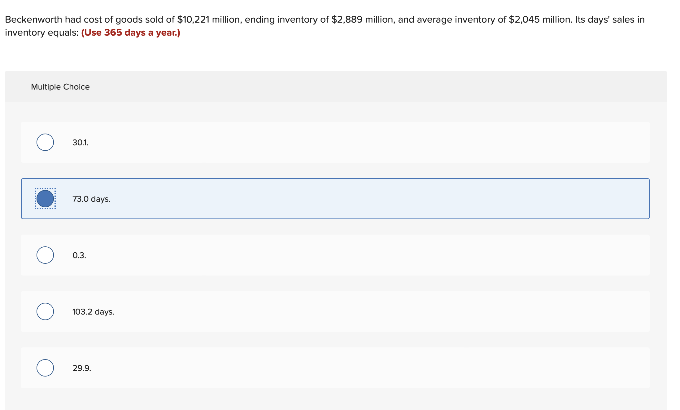 Solved Beckenworth had cost of goods sold of $10,221 | Chegg.com