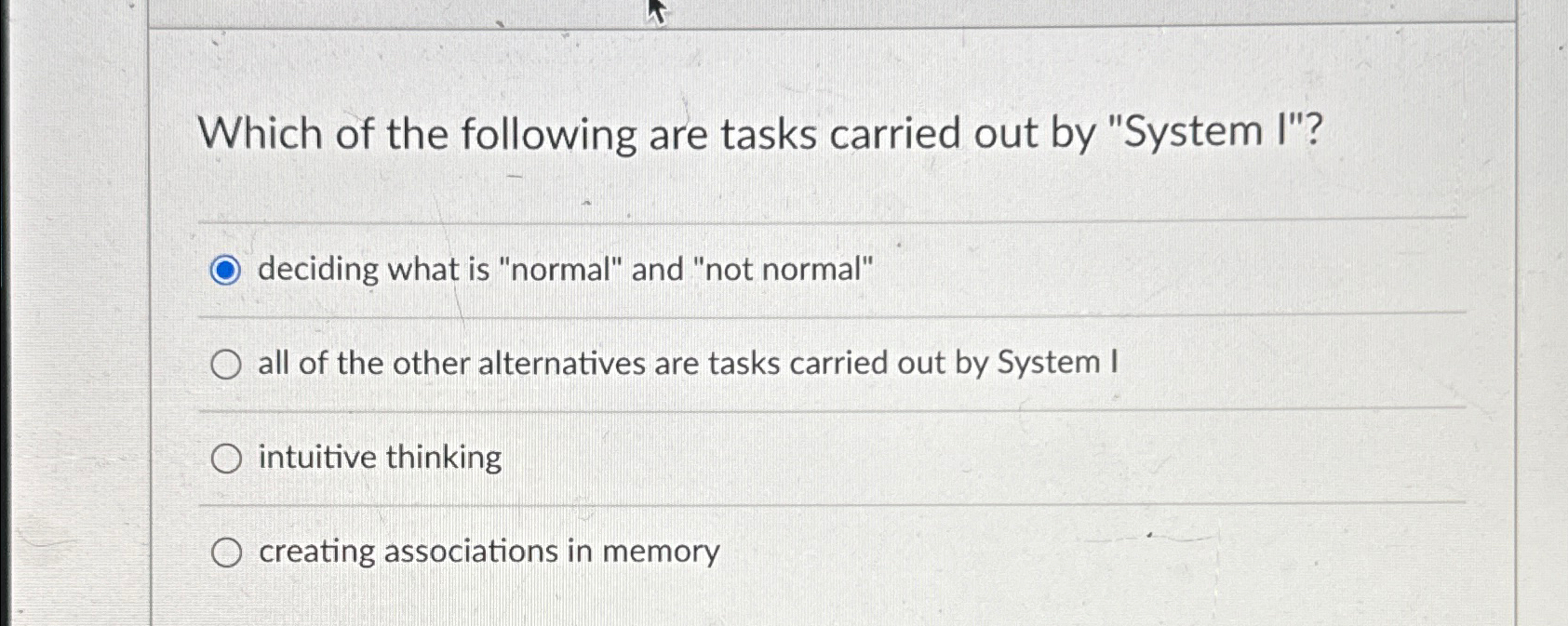 Solved Which of the following are tasks carried out by | Chegg.com