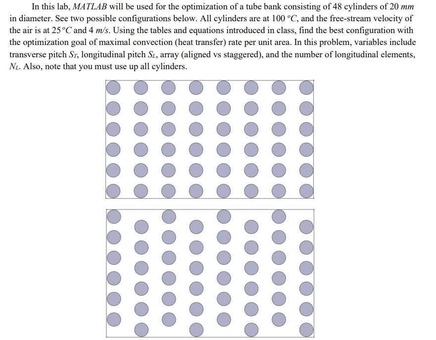 Solved In this lab, MATLAB will be used for the optimization | Chegg.com