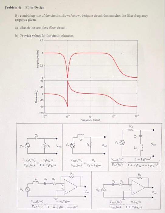 By combining two of the circuits shown below, design | Chegg.com