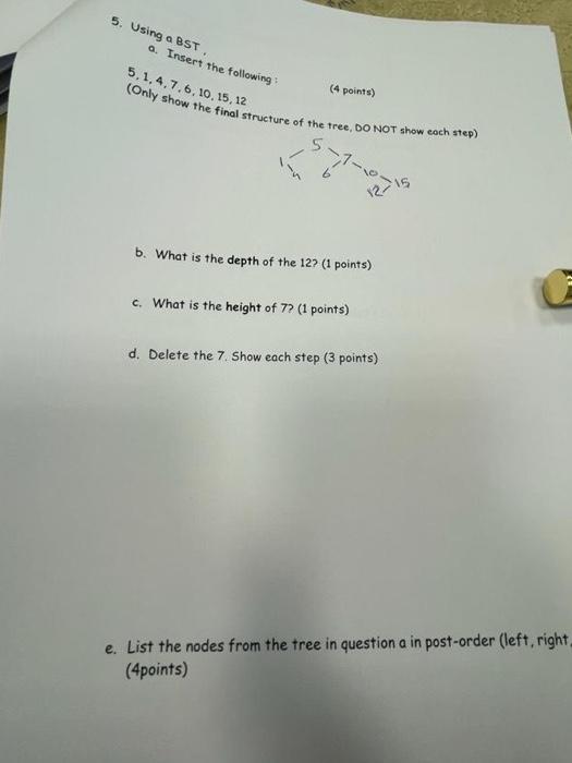 For (j=1;j | Chegg.com