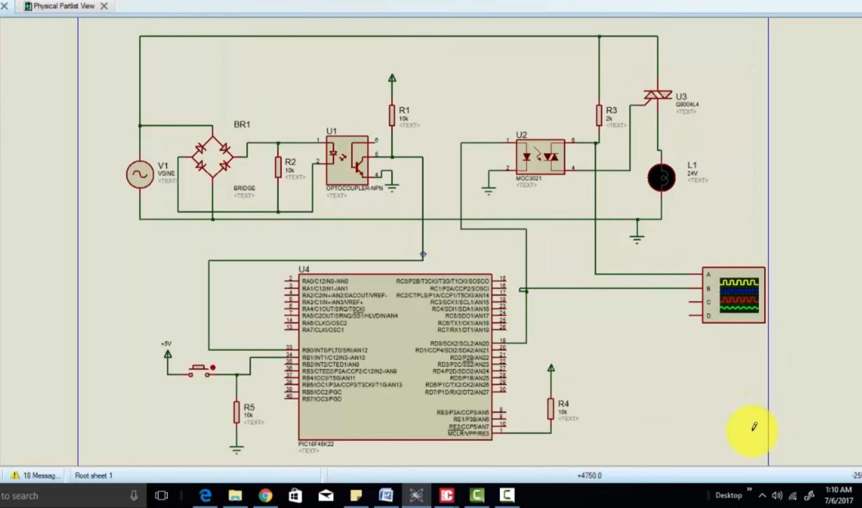 Solved Please provide Code/programming for this circuit. i | Chegg.com
