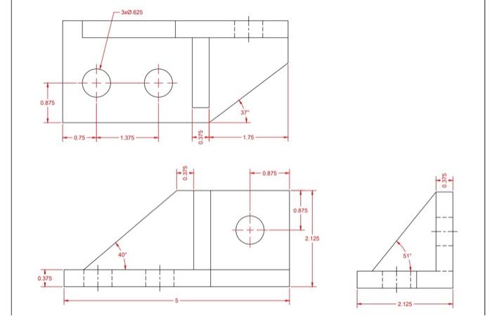Solved this is an ortho views can you make it iso | Chegg.com