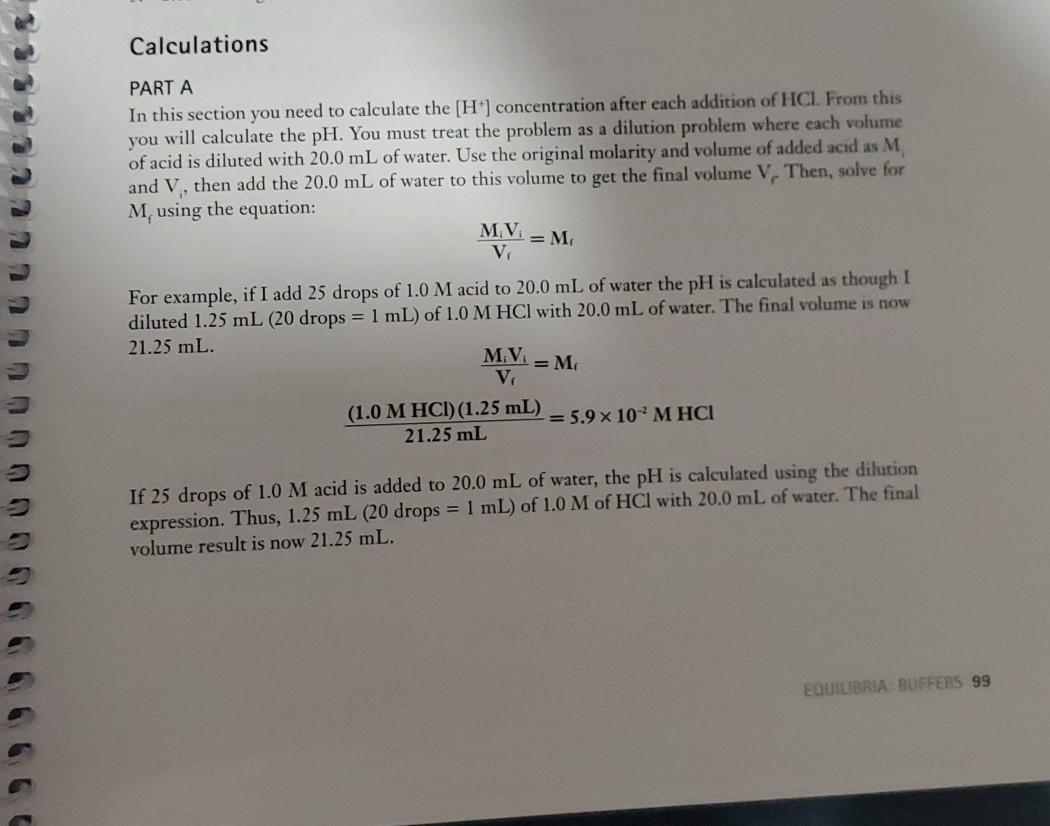 Solved Instructor Date Name EXPERIMENTE EQUILIBRIA BUFFERS | Chegg.com