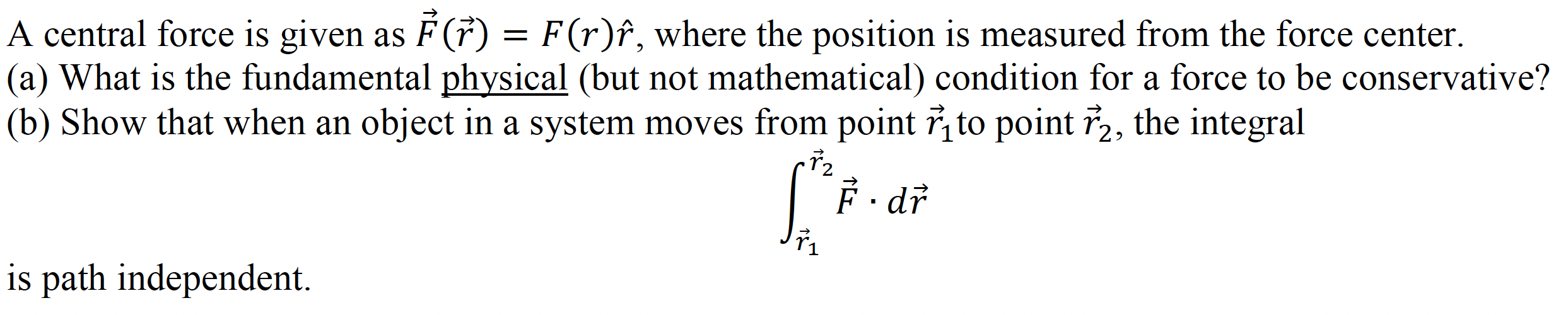 Solved Please, detailed explanation for Classical Mechanics | Chegg.com