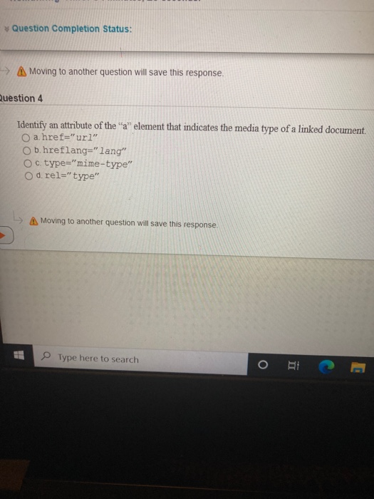 Solved Question Completion Status: → Moving to another | Chegg.com
