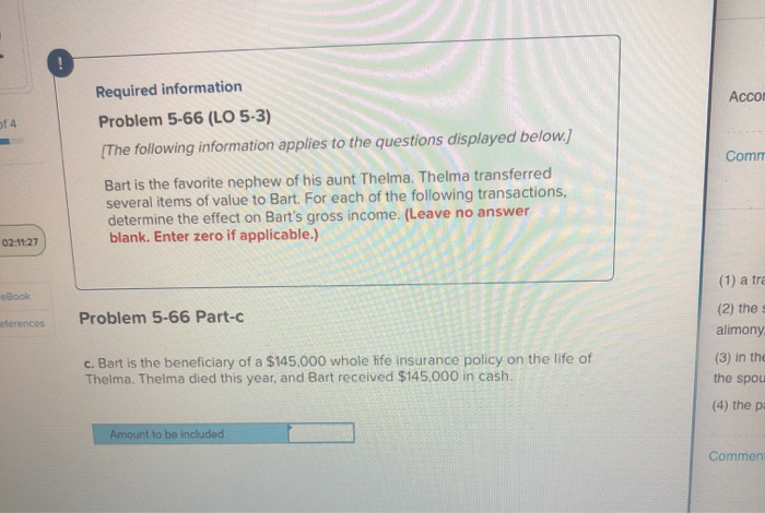 Solved Saved HW - Chapter 5 6 Help Save & Exit Submit Check | Chegg.com
