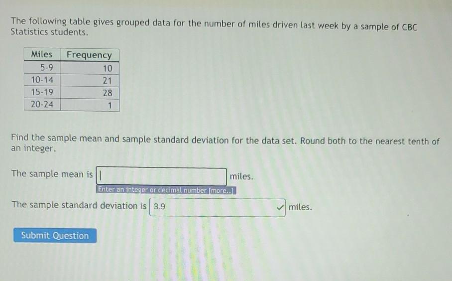 Solved The following table gives grouped data for the number | Chegg.com