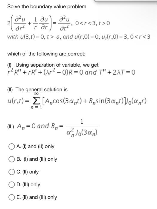 Solved Solve the boundary value problem | Chegg.com