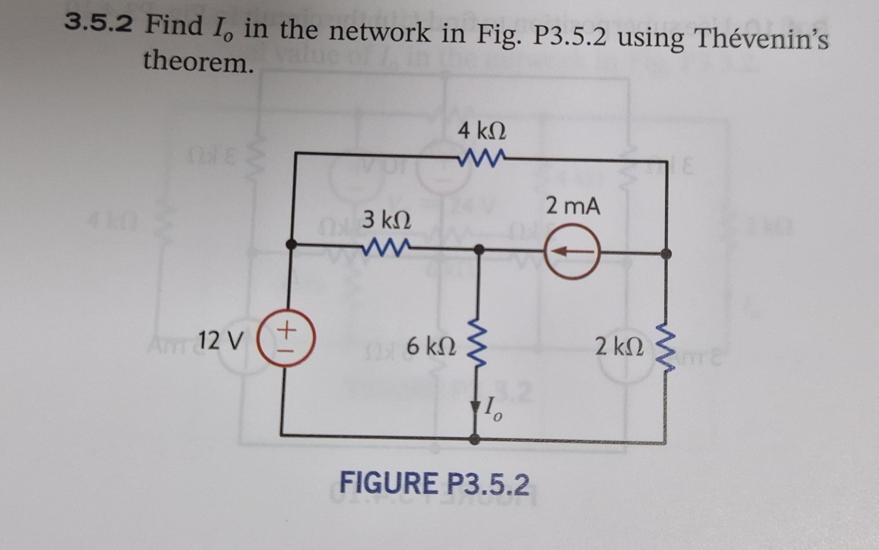 Solved 3.5.2 ﻿Find I0 ﻿in the network in Fig. P3.5.2 ﻿using | Chegg.com