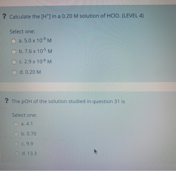 Solved ? The following graph shows the change in pH of a | Chegg.com