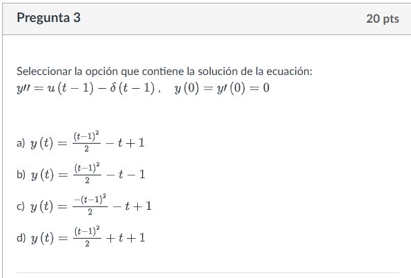 Solved Pregunta 320 ﻿ptsSeleccionar la opción que contiene | Chegg.com