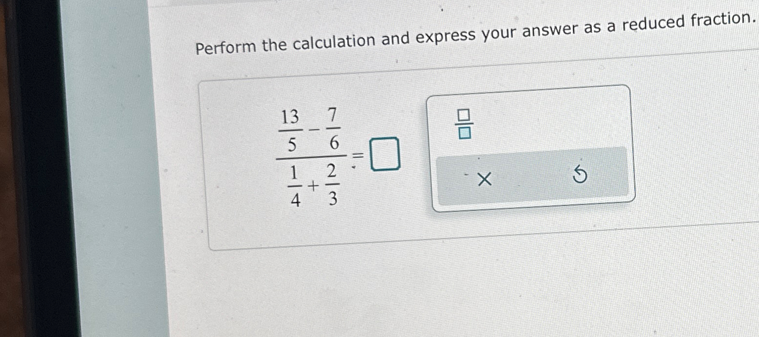 Solved Perform the calculation and express your answer as a | Chegg.com