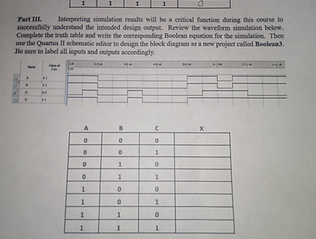 Solved Part III. Interpreting simulation results will be a | Chegg.com