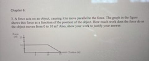 Solved Oupter C: A force acts on an object, causing it to | Chegg.com