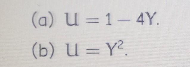 Solved 2. Let Y be a random variable with probability | Chegg.com