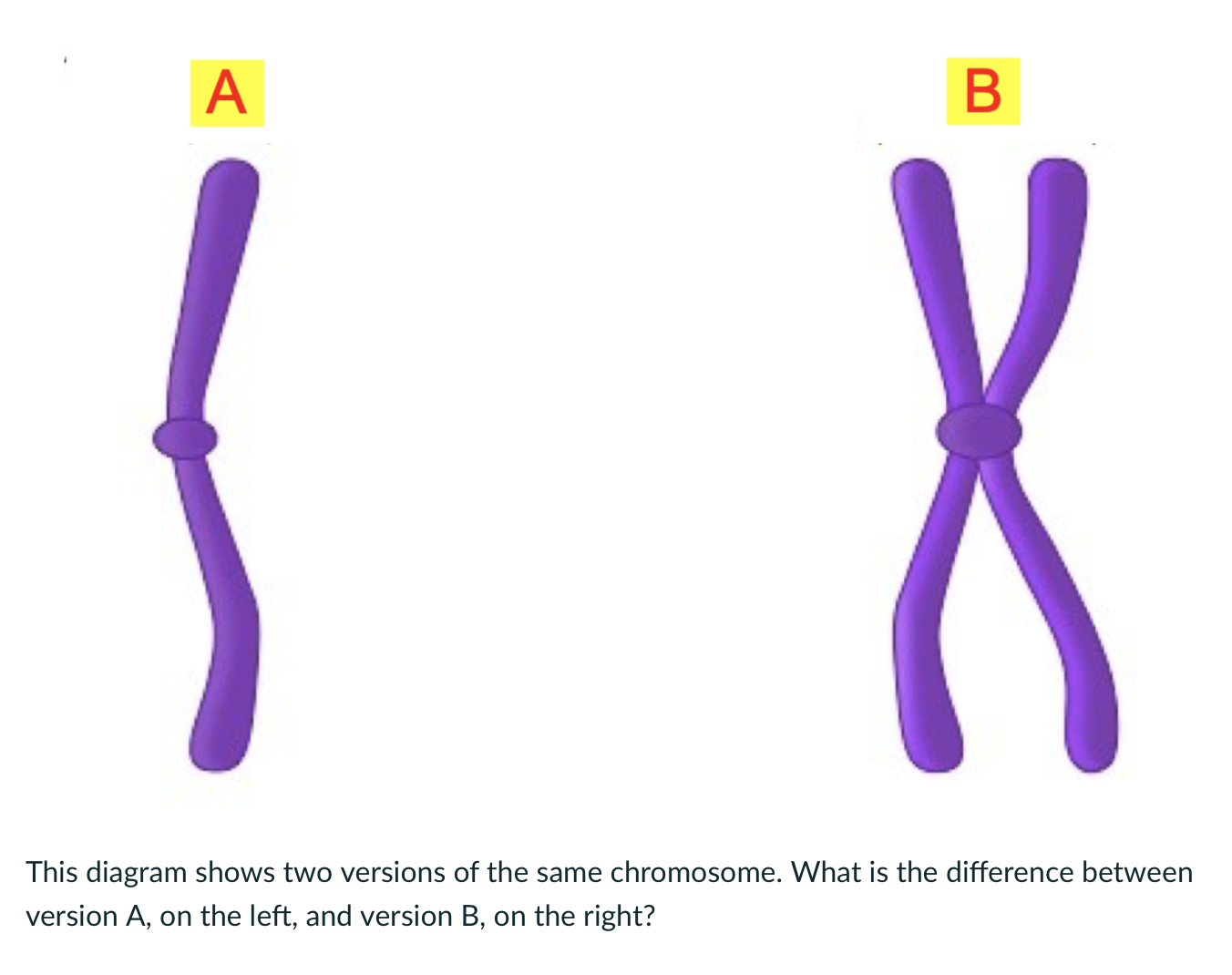 Solved This diagram shows two versions of the same | Chegg.com