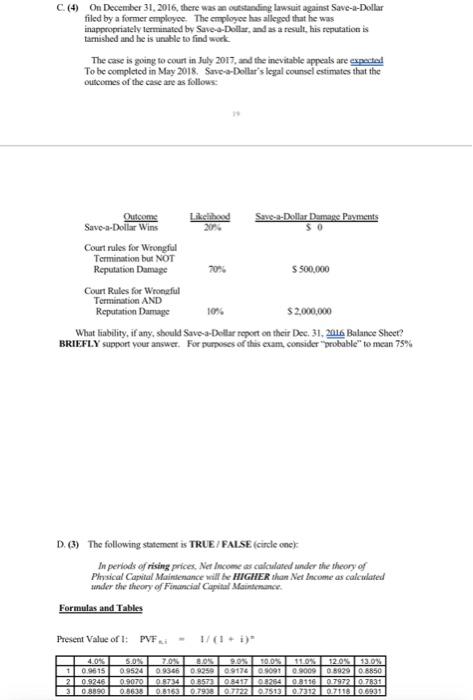 Solved Problem 6 (15 Points) - Pot Pourri A. (4) Which of | Chegg.com