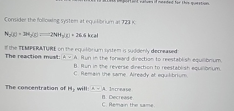 High Quality SOLUTION Consider the following system at equilibrium at 723 | Chegg.com