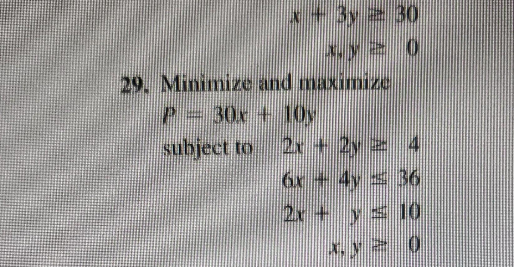 Solved Use Linear programming to resolve Please solve to | Chegg.com